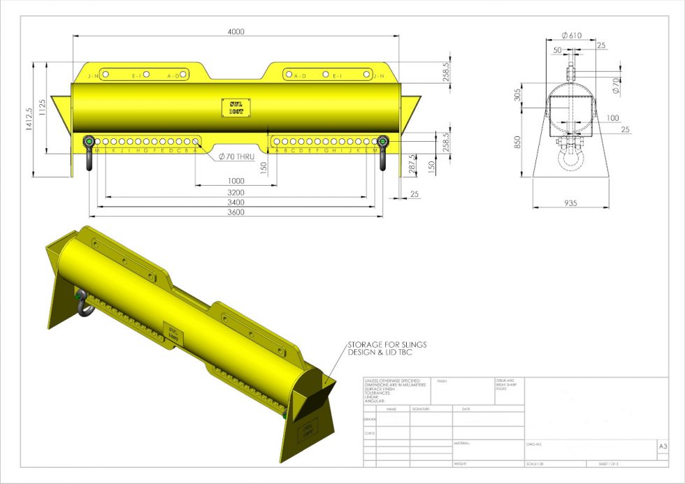 Lifting Beam - DTM-GB
